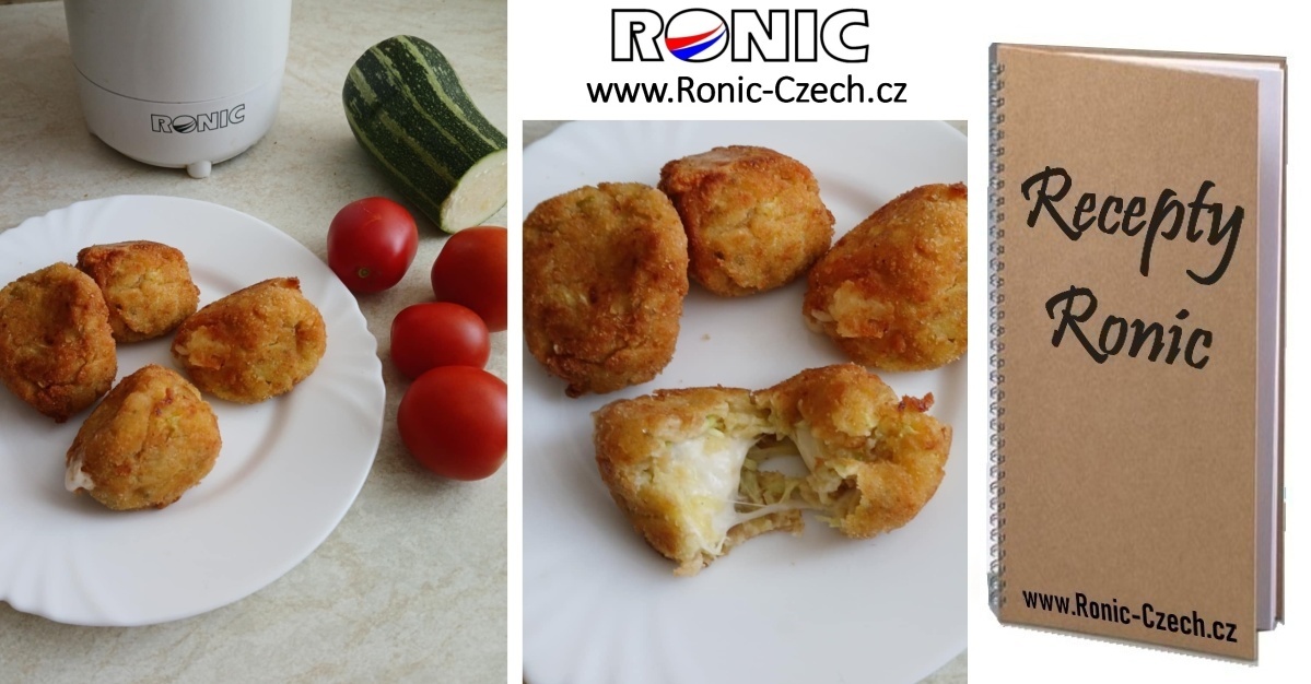 Smažený sýr v cuketovém těstíčku | Ronic-Czech.cz